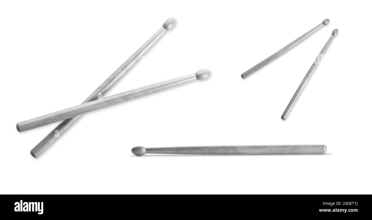 Wooden sticks isolated on Black and White Stock Photos & Images - Alamy