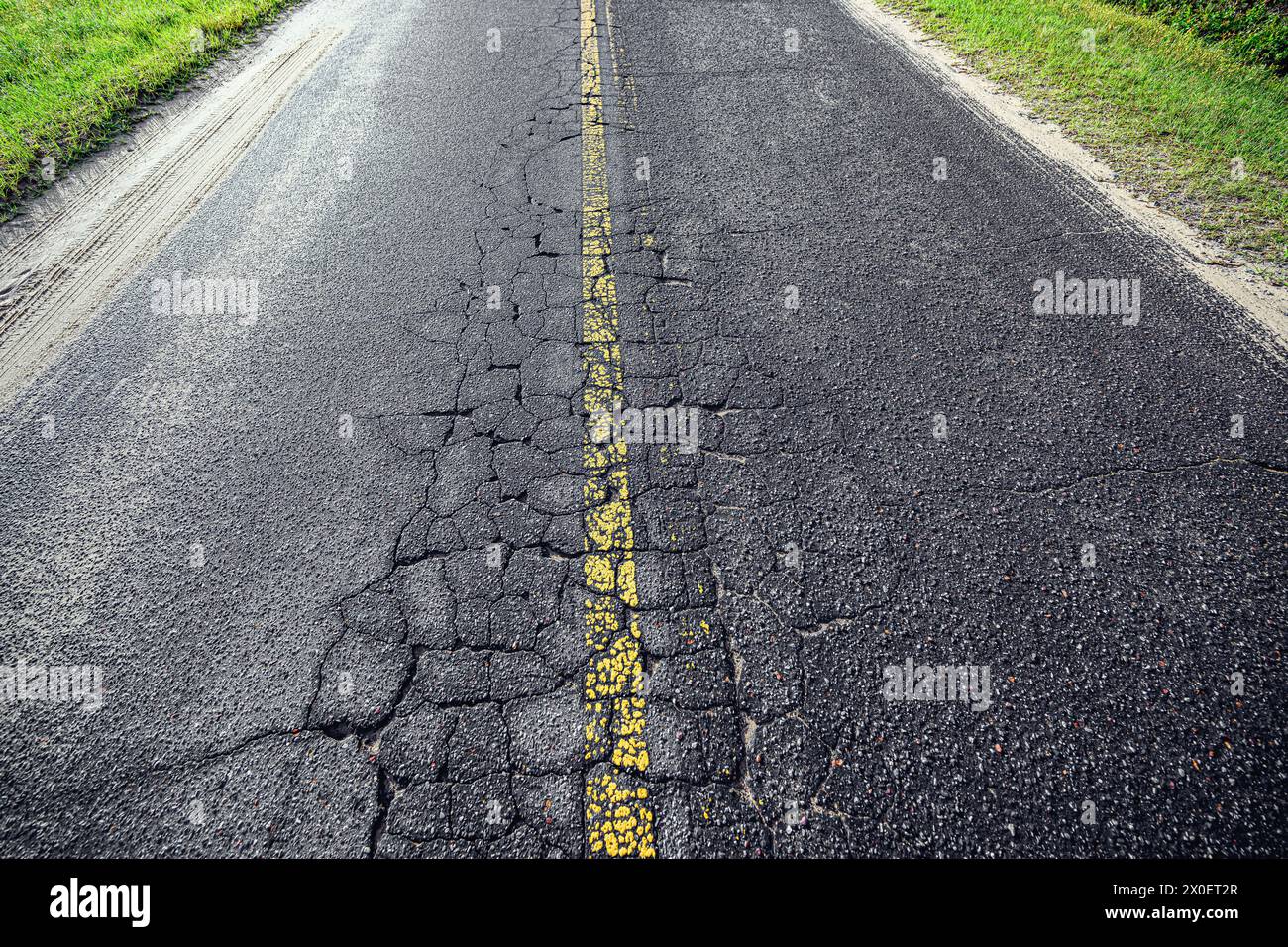 "Road wear: Witnessing the Wear and Tear of Time on the Asphalt's ...