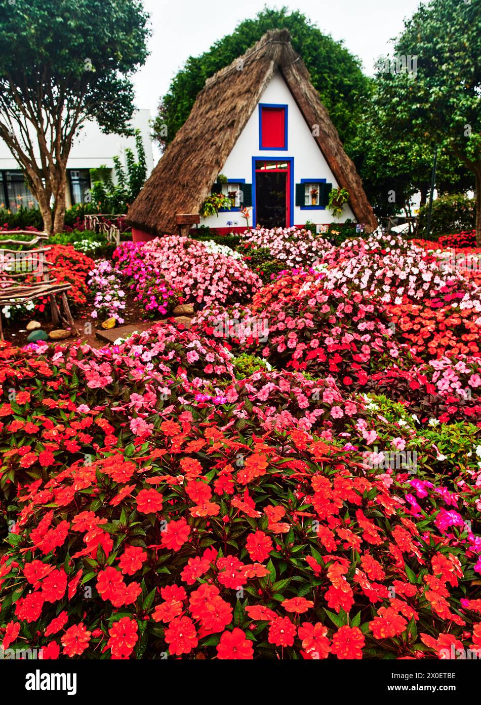 Traditional Madeira house in Santana, Madeira, Portugal Stock Photo - Alamy