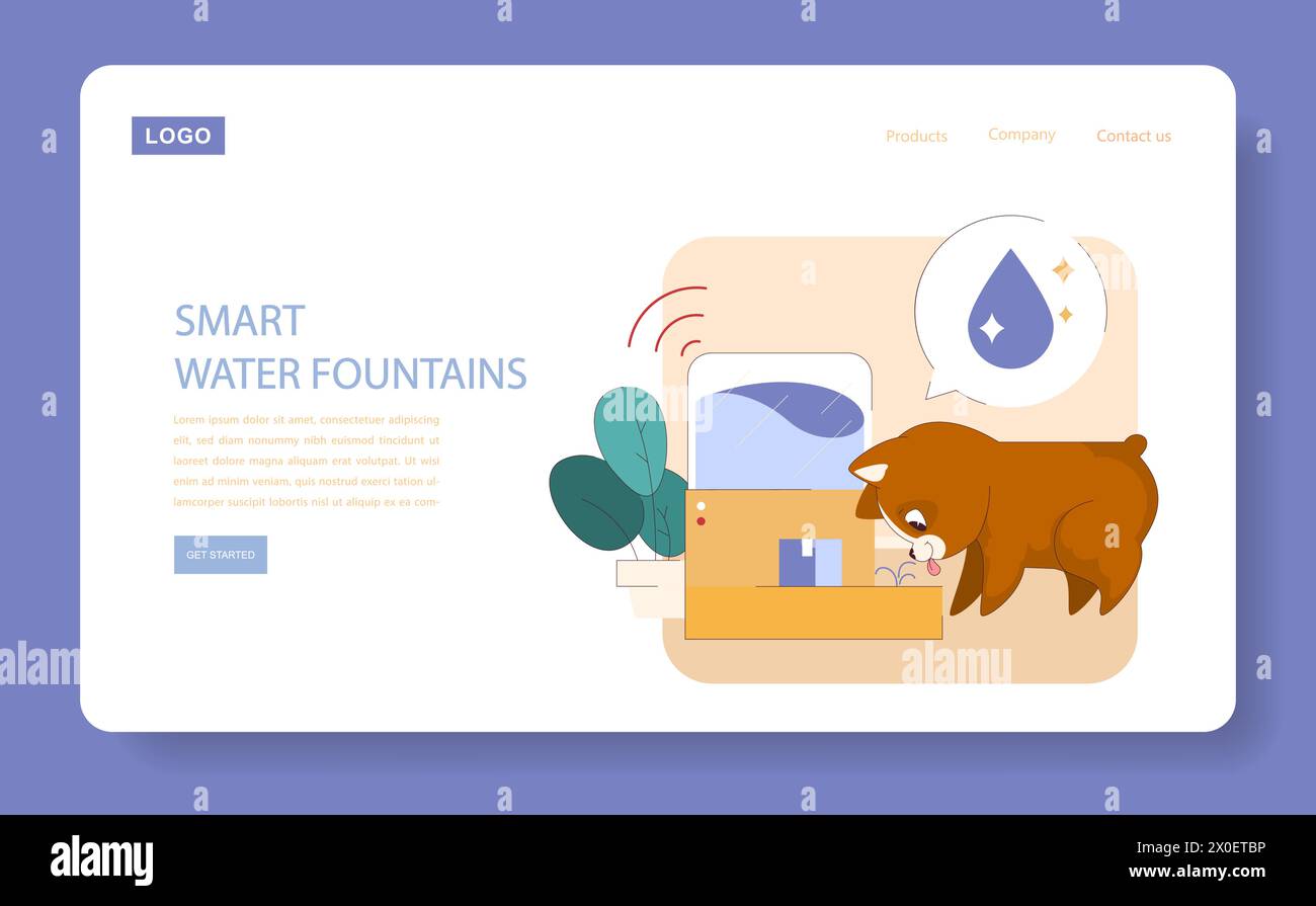 Smart water dispenser Stock Vector Images - Alamy