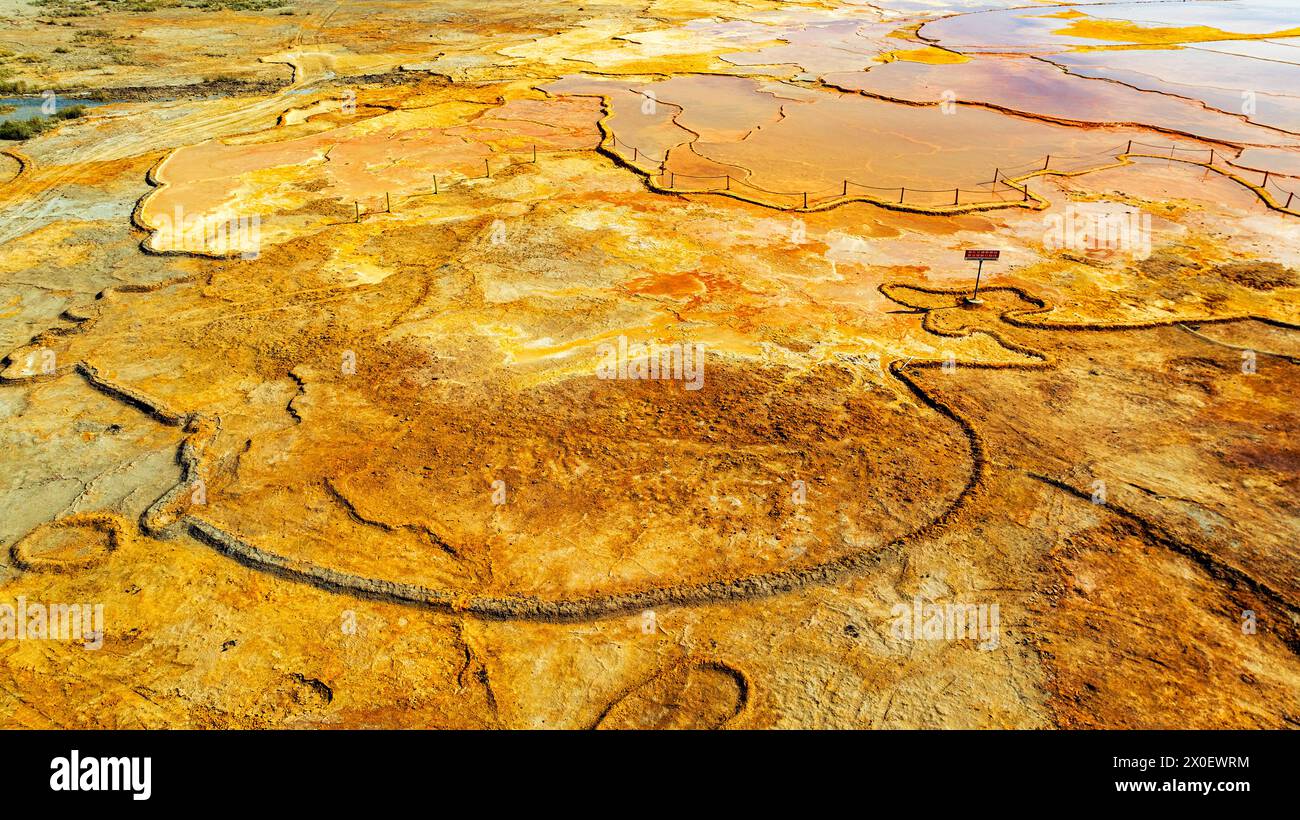 XINING, CHINA - SEPTEMBER 15, 2023 - (FILE) An aerial photo shows the ...