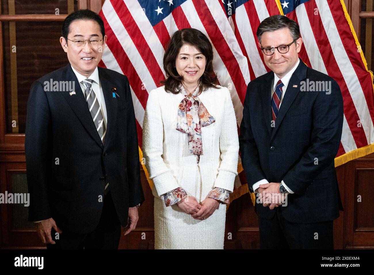 Washington, United States. 11th Apr, 2024. Japanese Prime Minister ...