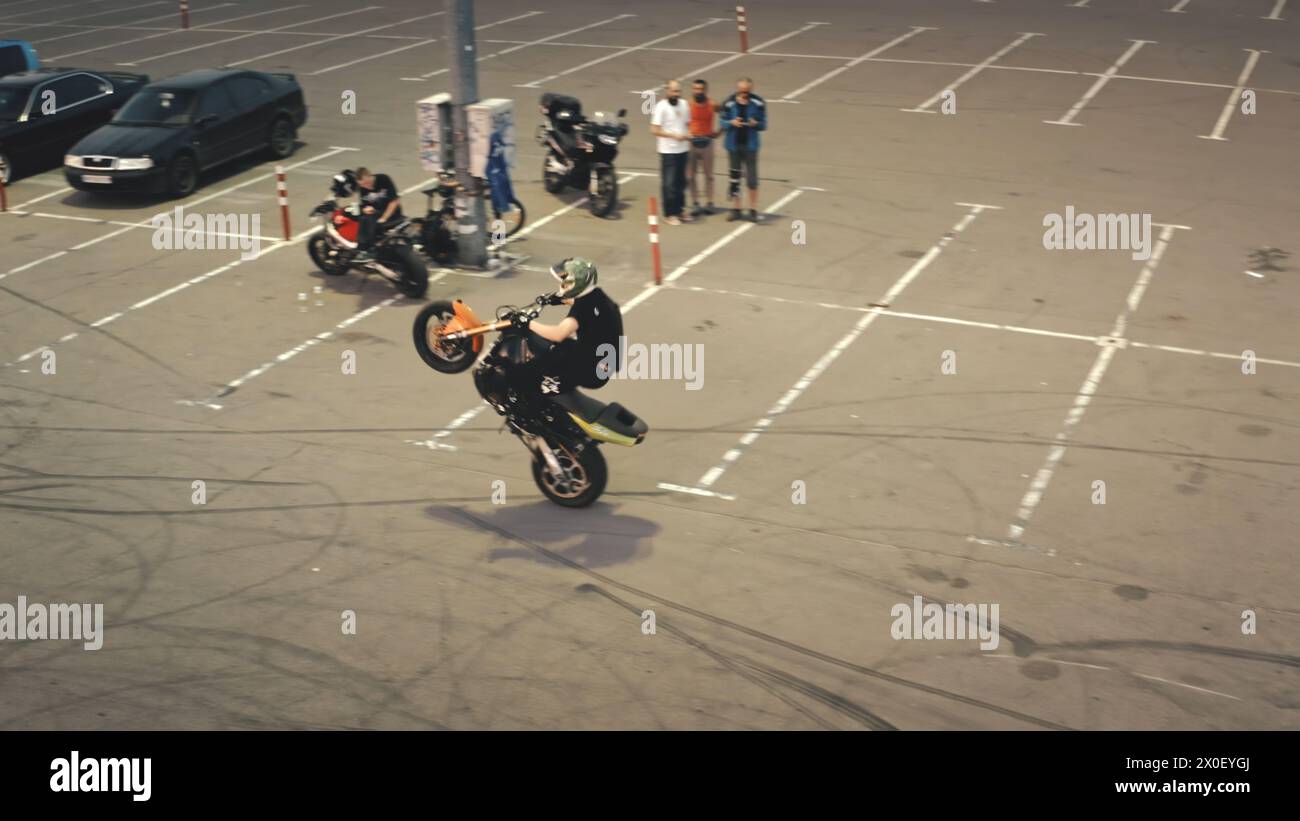 Motorcycle cinematic shot hi-res stock photography and images - Alamy