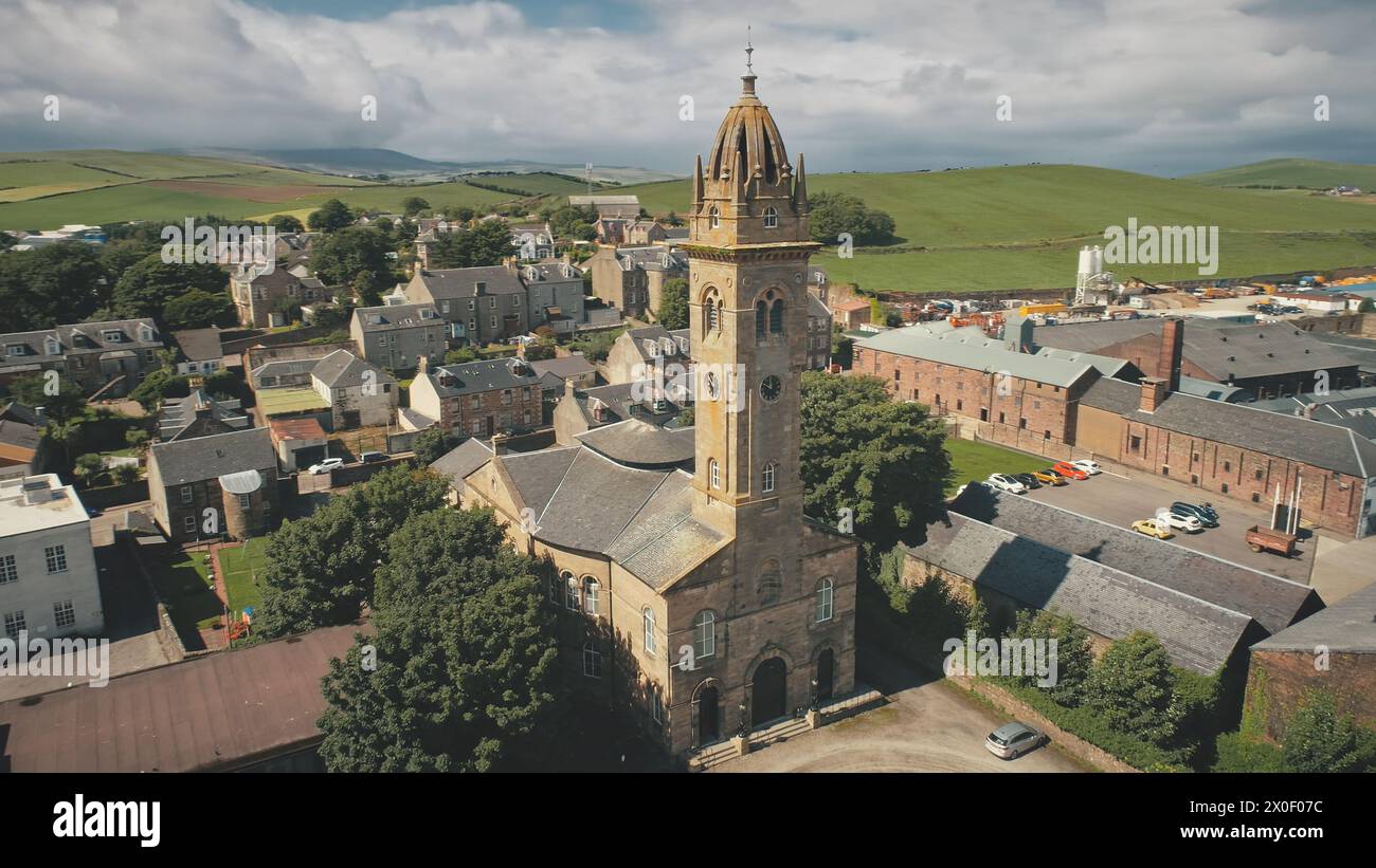 Aerial view clock tower landmark hi-res stock photography and images ...