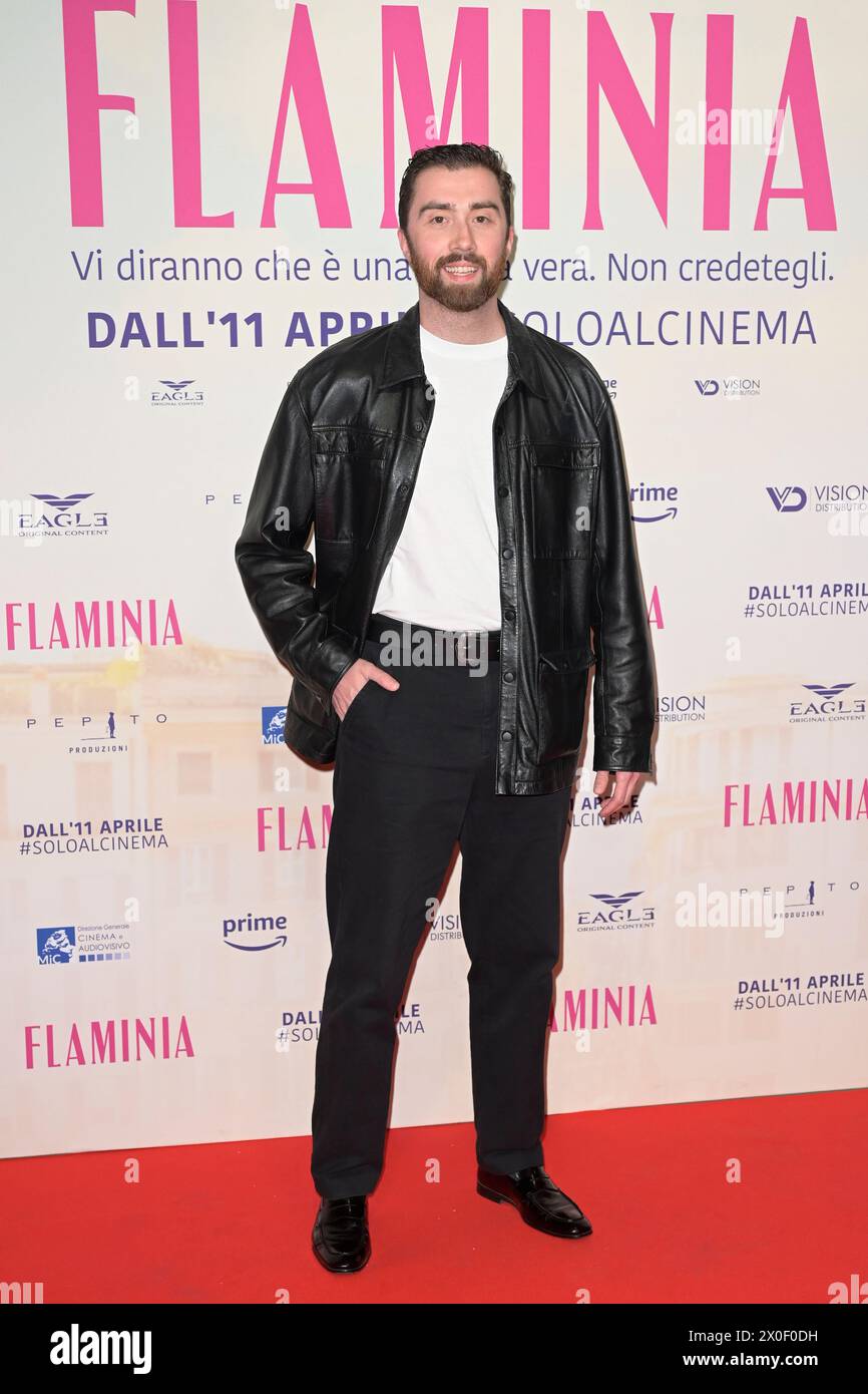 Rome, Italy. 11th Apr, 2024. Marco Carrara attends the red carpet of ...