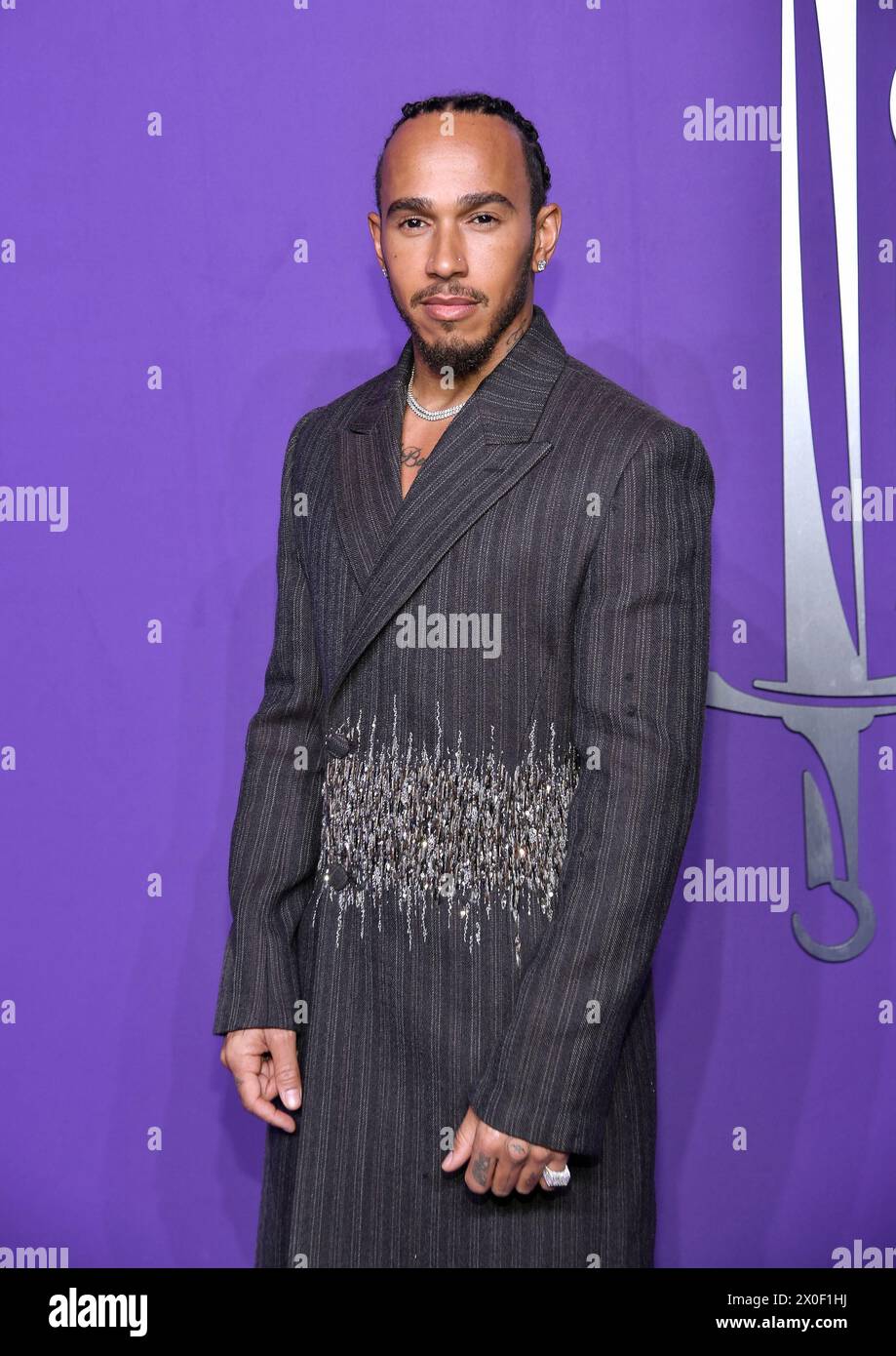 Honoree Lewis Hamilton attends the GQ Global Creativity Awards at WSA ...