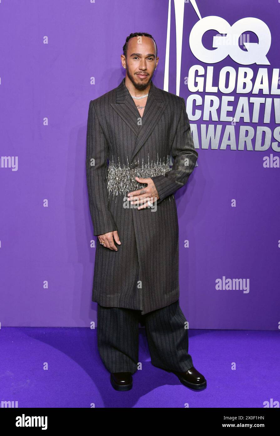 Honoree Lewis Hamilton attends the GQ Global Creativity Awards at WSA ...