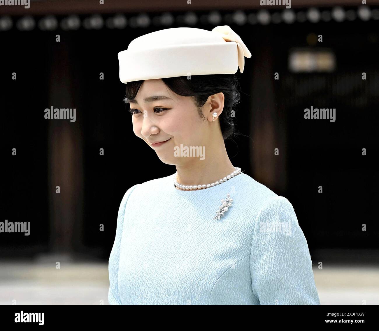 Japan's Princess Kako, the second daughter of the Crown Prince Akishino ...