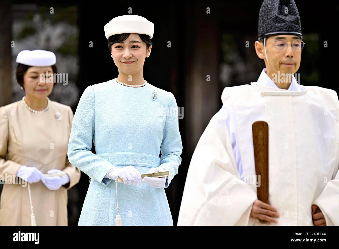 Japan's Princess Kako, the second daughter of the Crown Prince Akishino ...