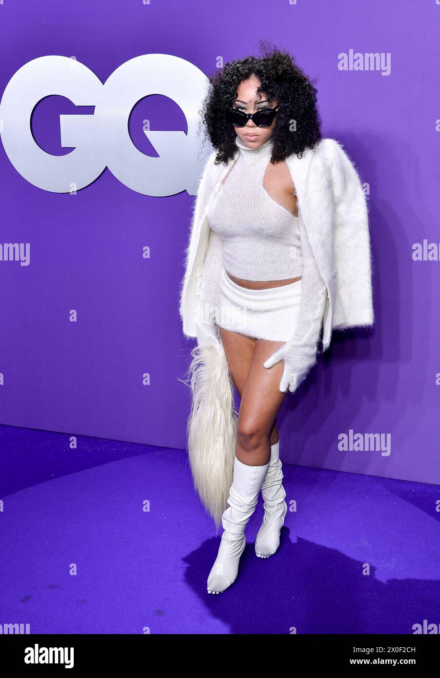 Puma Sabti Curry attends the GQ Global Creativity Awards at WSA ...