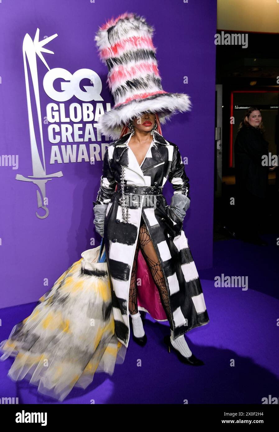 Erykah Badu attends the GQ Global Creativity Awards at WSA Building on ...