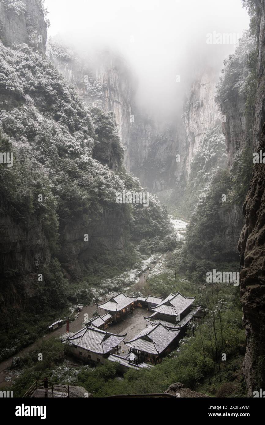 Three Natural Bridges of the Wulong Karst geological park, UNESCO World ...