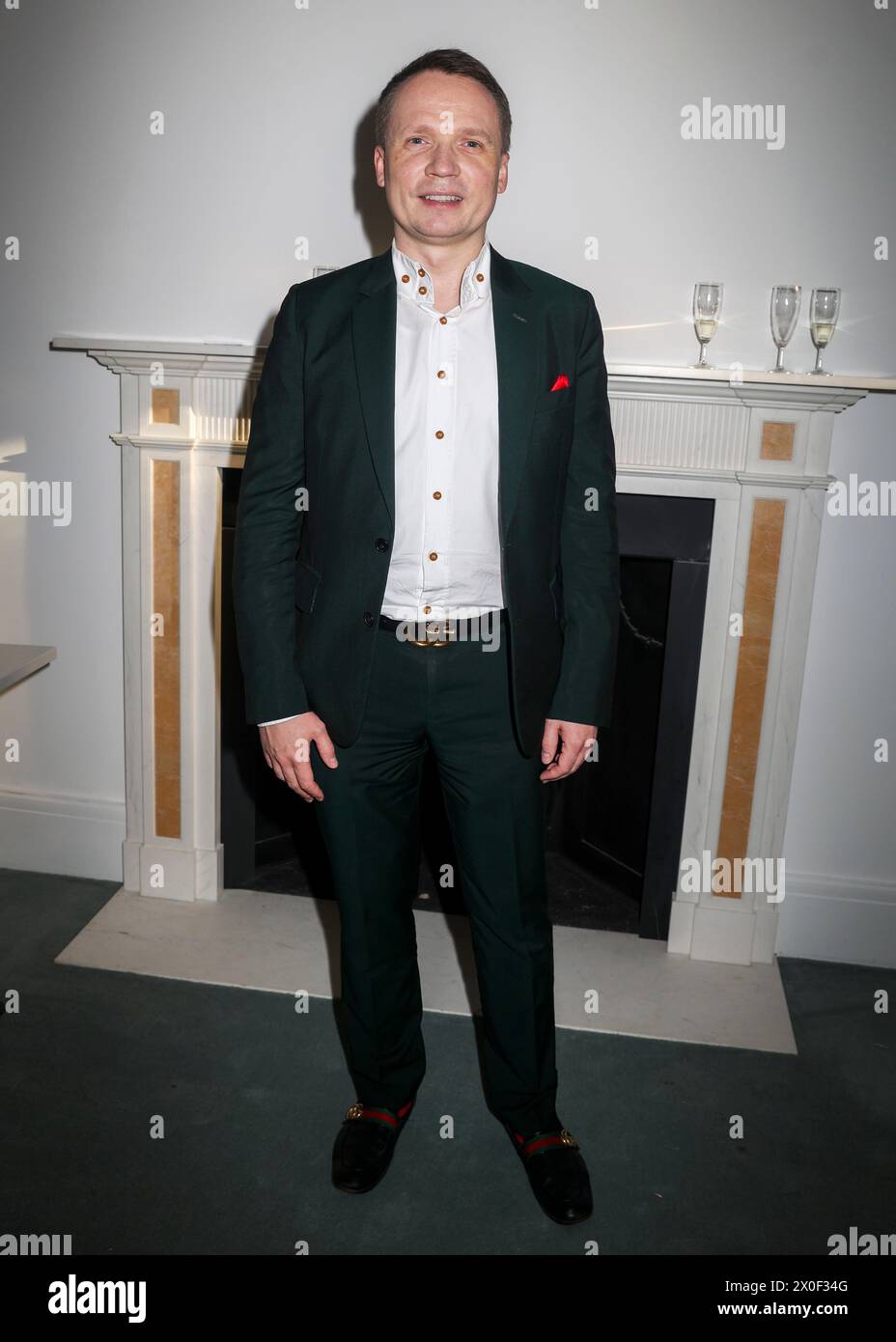 London, UK. 11th Apr, 2024. Alexei Bez attends the JCA Gallery Opening Drinks Reception at JCA ...