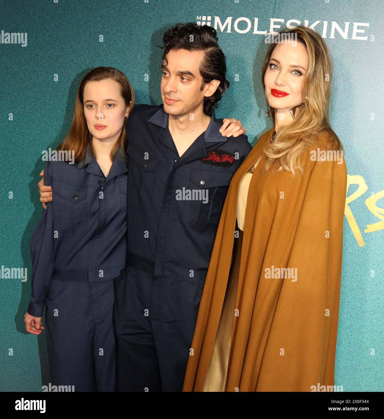 April 11, 2024, New York, New York, USA: VIVIENNE JOLIE-PITT, JUSTIN ...