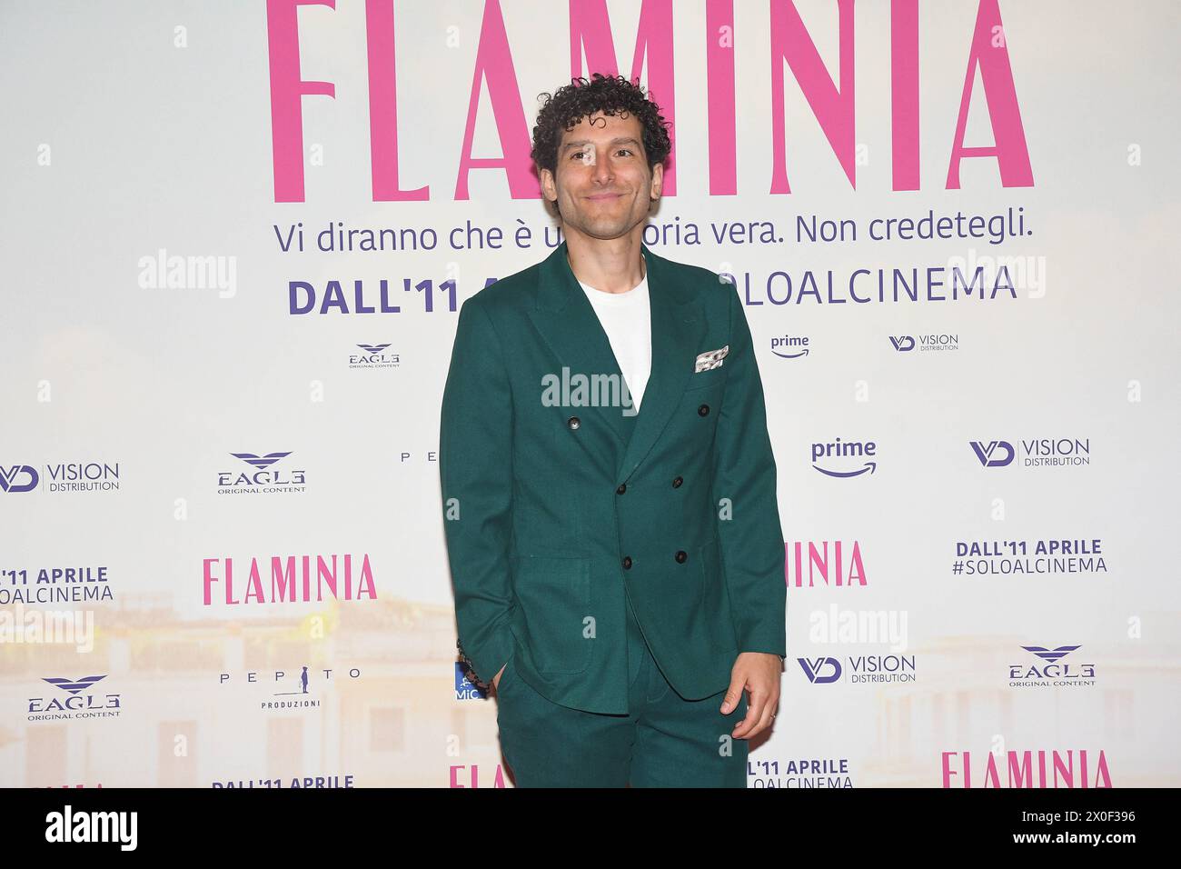 Rome, Italy. 11th Apr, 2024. Rome, Cinema Adriano Before the Film ...