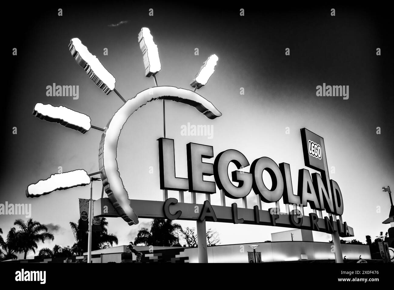 Legoland logo Black and White Stock Photos & Images - Alamy