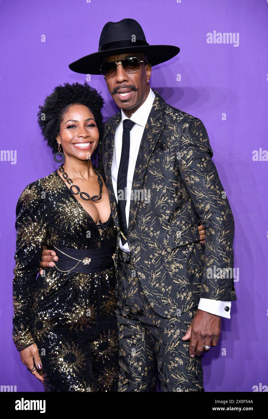 J.B. Smoove, right, and wife Shahidah Omar attend the GQ Global ...