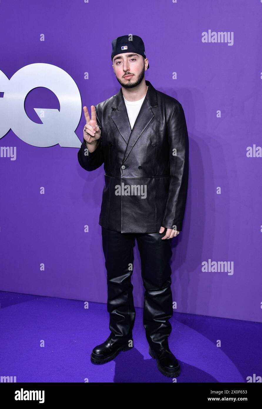 Zach Bia attends the GQ Global Creativity Awards at WSA Building on ...