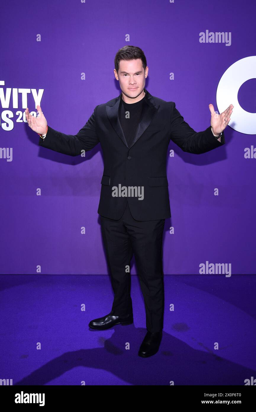 New York, USA. 11th Apr, 2024. Adam Devine attends the second annual 2024 GQ Global Creativity ...