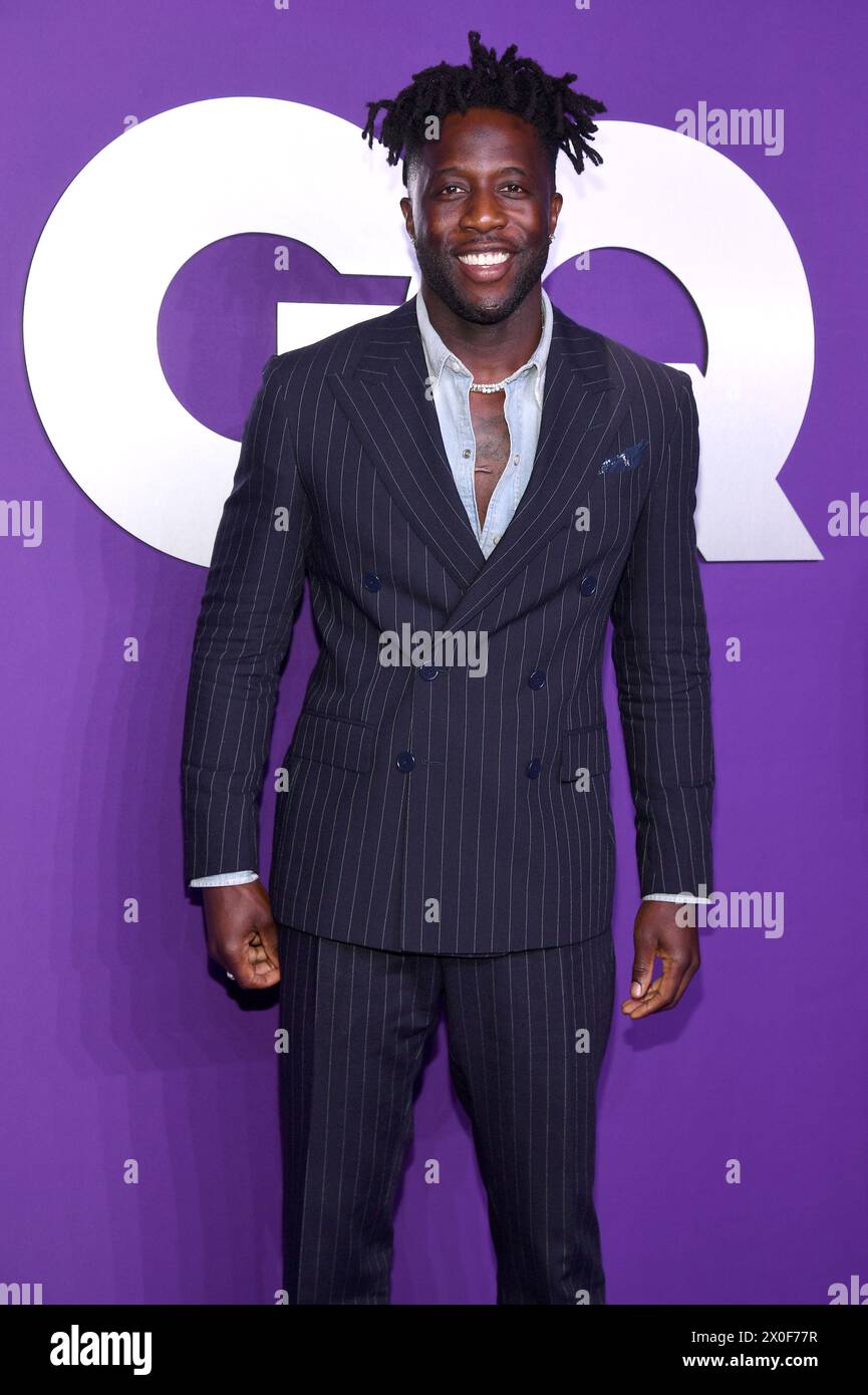 New York, USA. 11th Apr, 2024. Nigel Sylvester attends the second annual 2024 GQ Global ...
