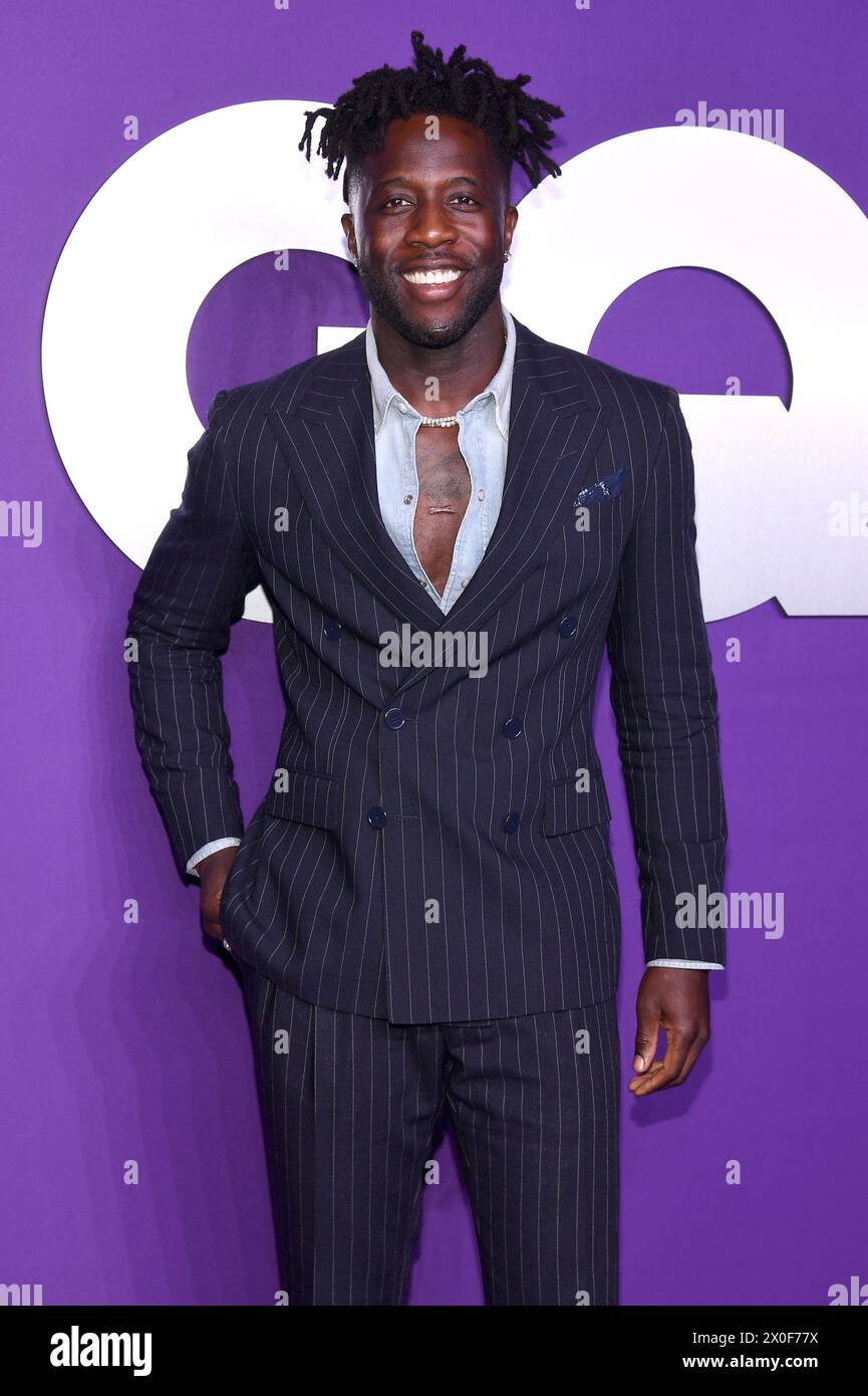 New York, USA. 11th Apr, 2024. Nigel Sylvester attends the second annual 2024 GQ Global ...
