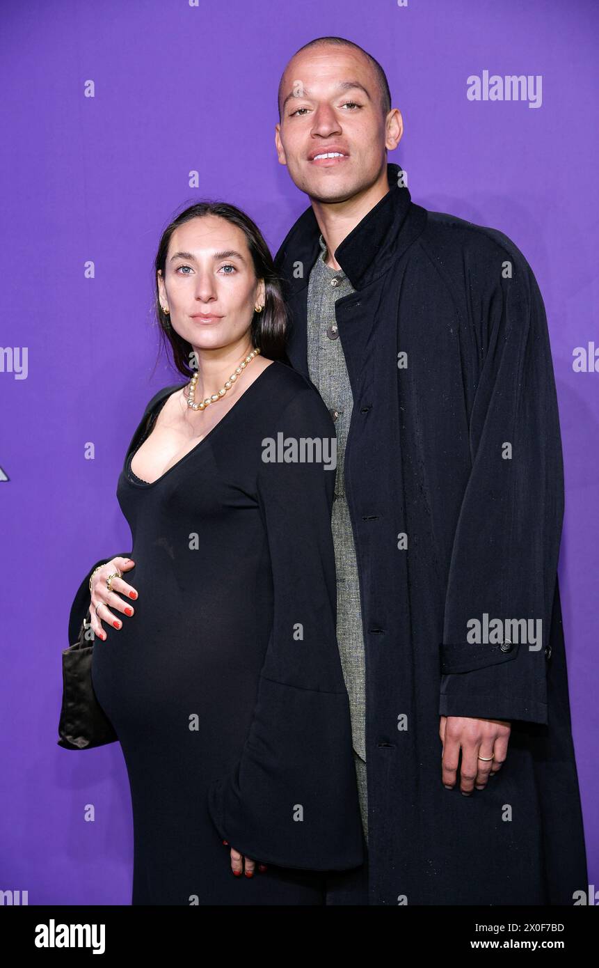 Lauren Rodriguez, left, and Chase Hall attend the GQ Global Creativity ...