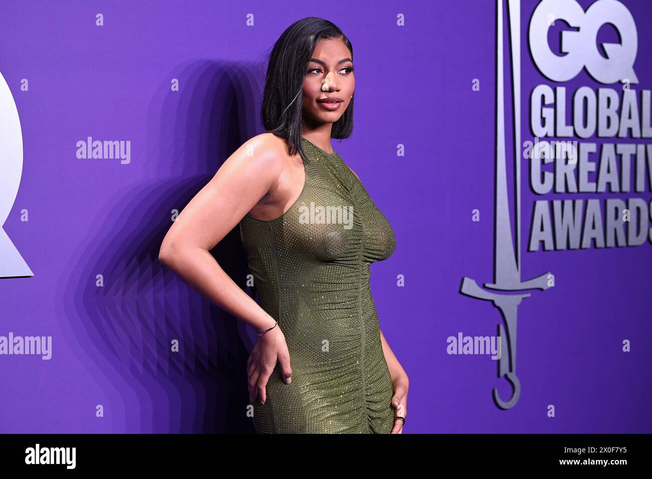 New York, USA. 11th Apr, 2024. Taylor Rooks attends the second annual 2024 GQ Global Creativity ...