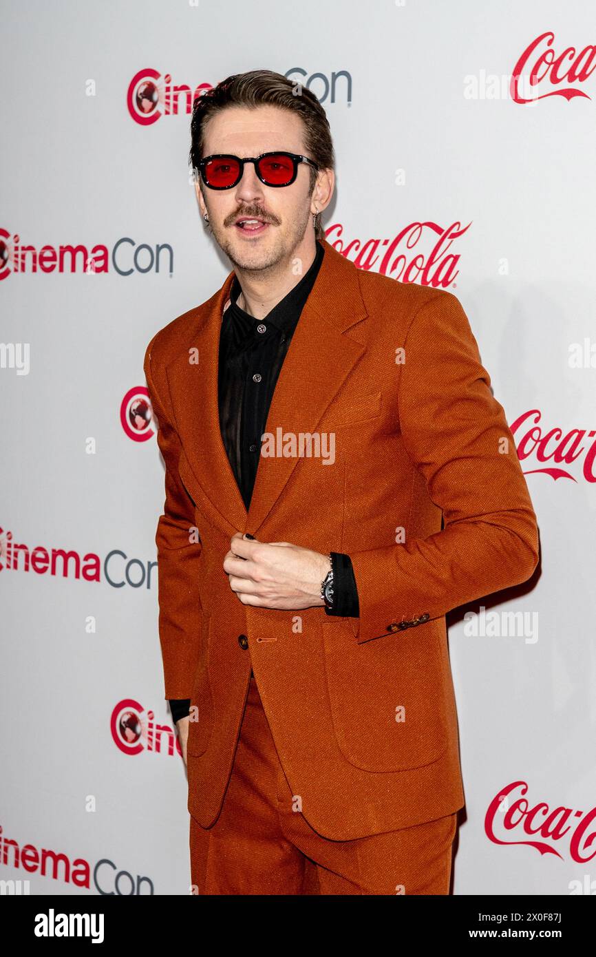 Las Vegas, NV, USA. 11th Apr, 2024. Dan Stevens at the 2024 Big Screen ...