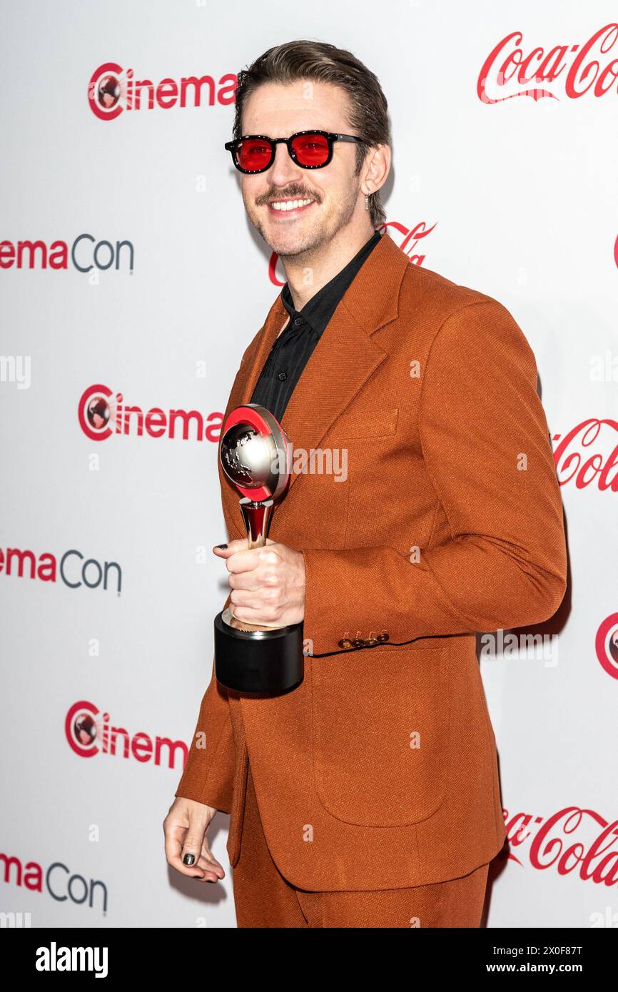 Las Vegas, NV, USA. 11th Apr, 2024. Dan Stevens at the 2024 Big Screen ...