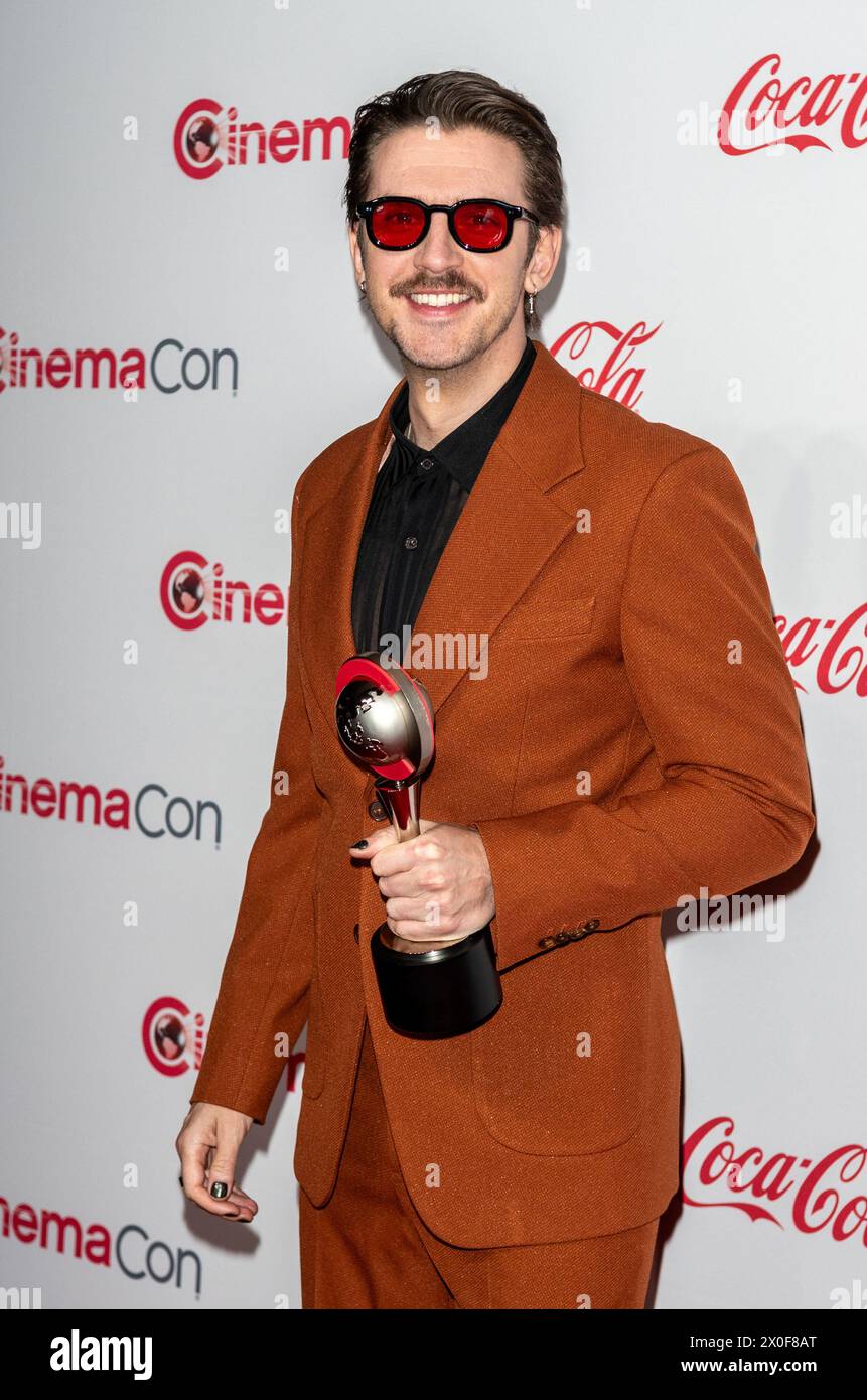 Las Vegas, NV, USA. 11th Apr, 2024. Dan Stevens at the 2024 Big Screen ...
