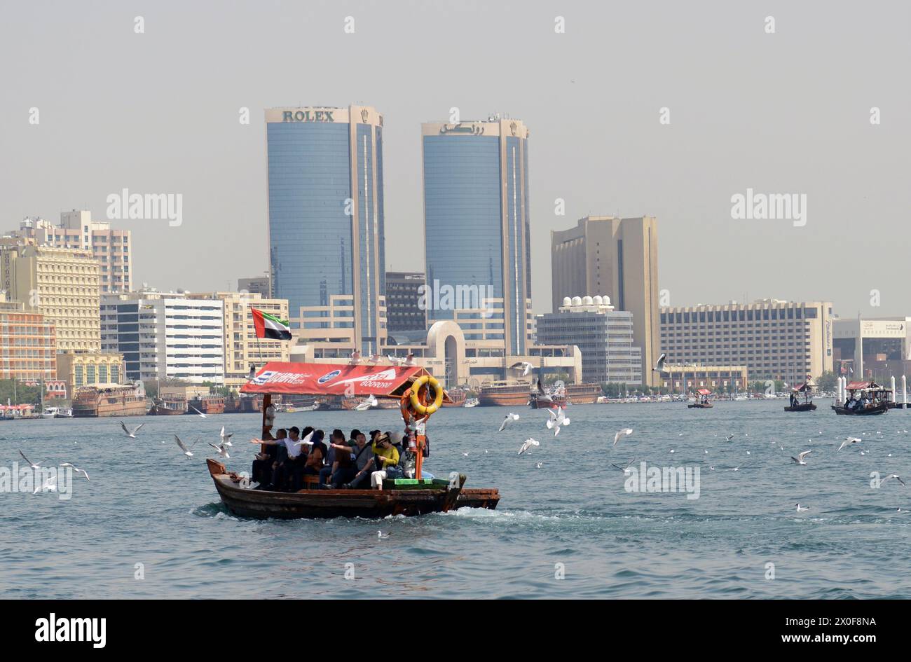 The Deira waterfront along t he Dubai Creek in Dubai, UAE Stock Photo ... The Deira waterfront along t he Dubai Creek in Dubai, UAE Stock Photo ...