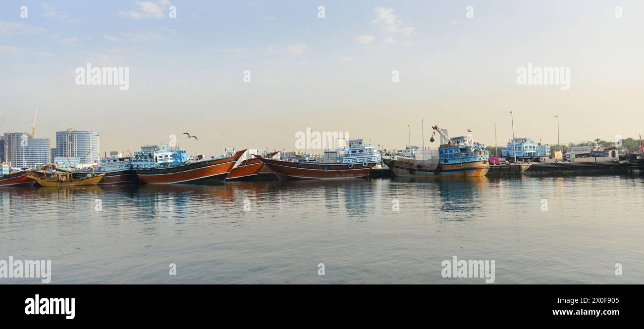 Port Saeed in Deira, Dubai, UAE Stock Photo - Alamy