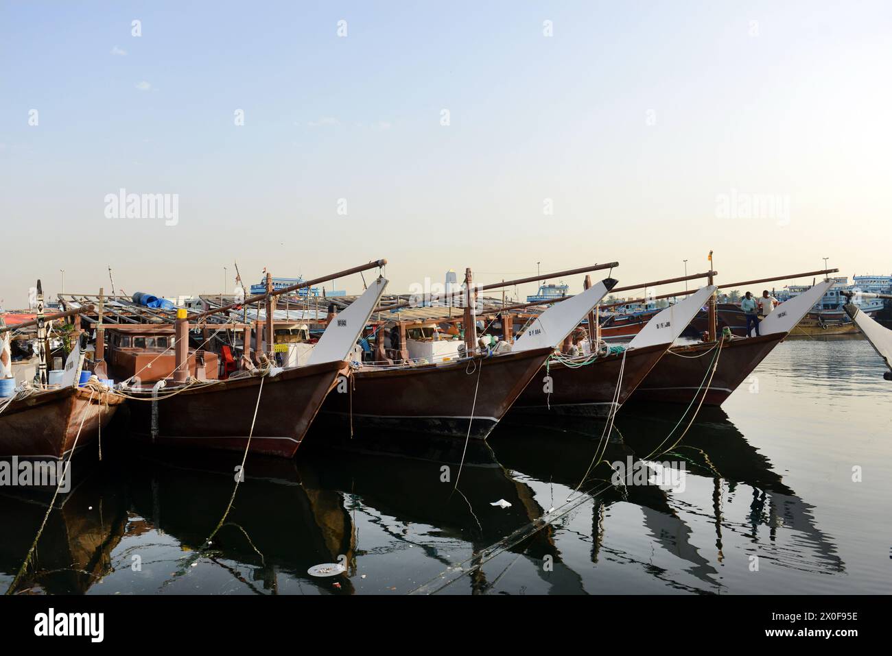 Port Saeed in Deira, Dubai, UAE Stock Photo - Alamy