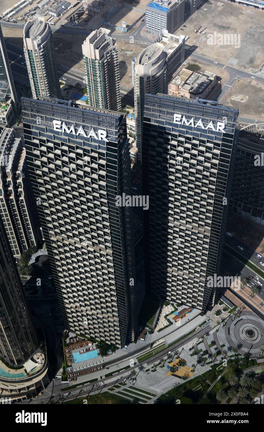 The Address Residences Dubai Opera complex in the Opera district in ...