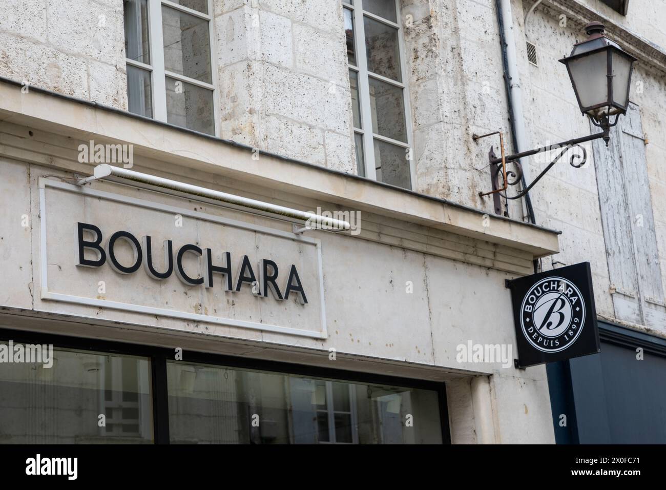 Angouleme , France - 04 08 2024 : Bouchara logo brand and text sign ...