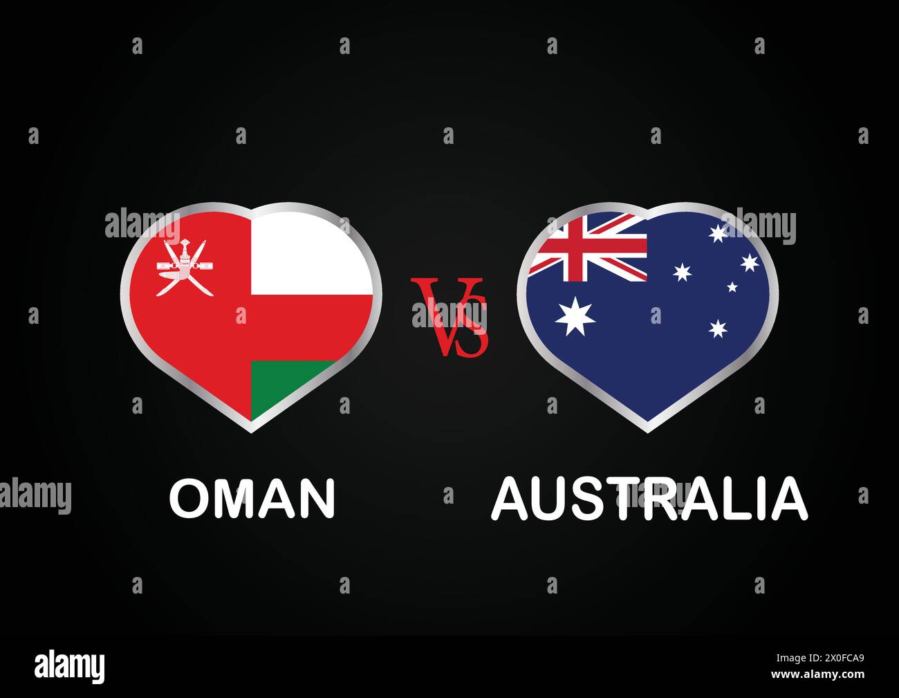 Country flags australia vs Stock Vector Images - Alamy