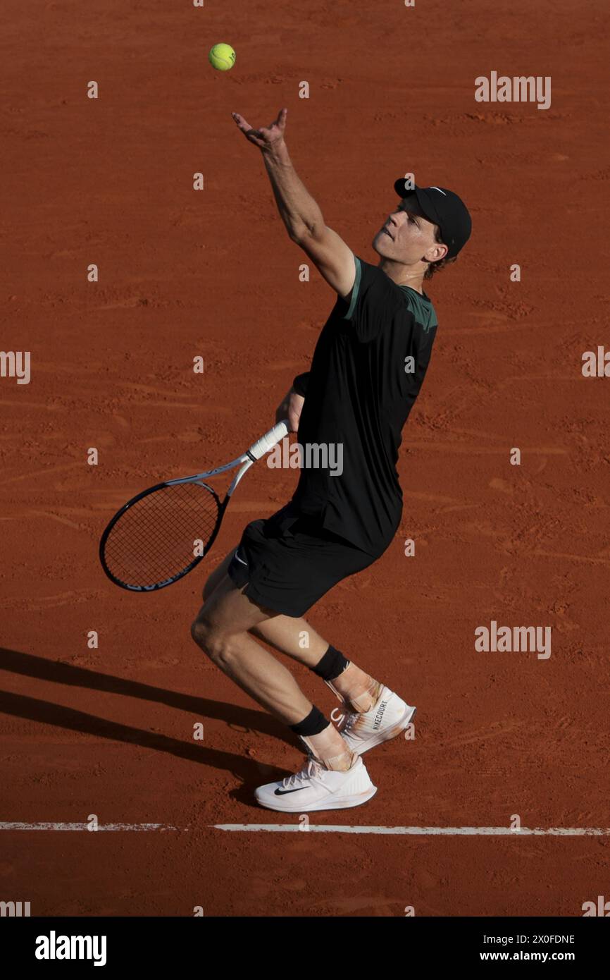 Jannik Sinner of Italy during day 5 of the Rolex Monte-Carlo 2024, ATP ...