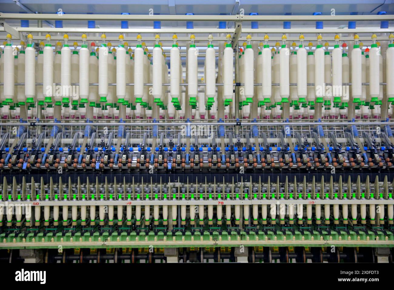 rotating machinery industrial factory automation production line Stock ...