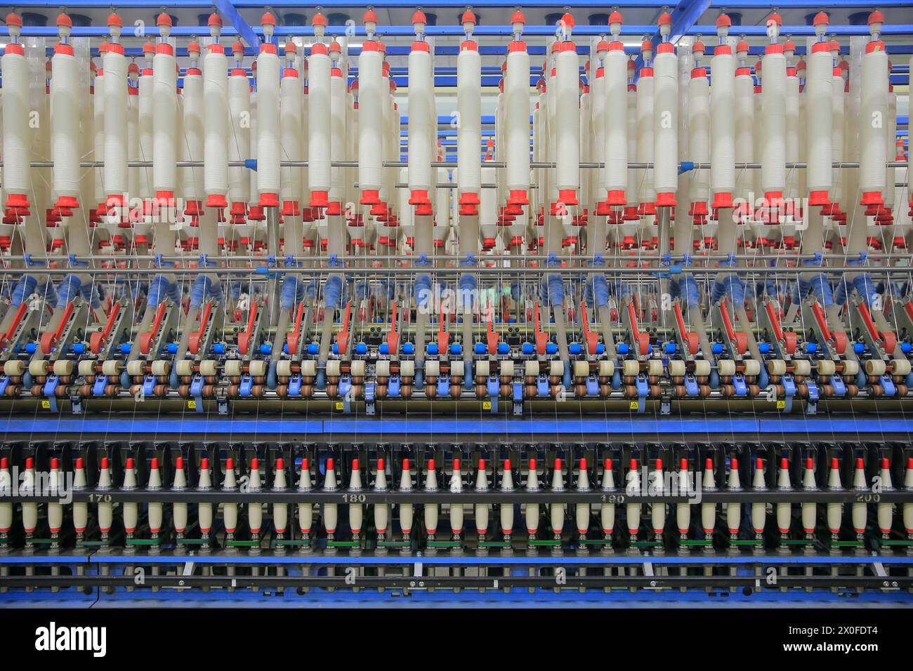 rotating machinery industrial factory automation production line Stock ...