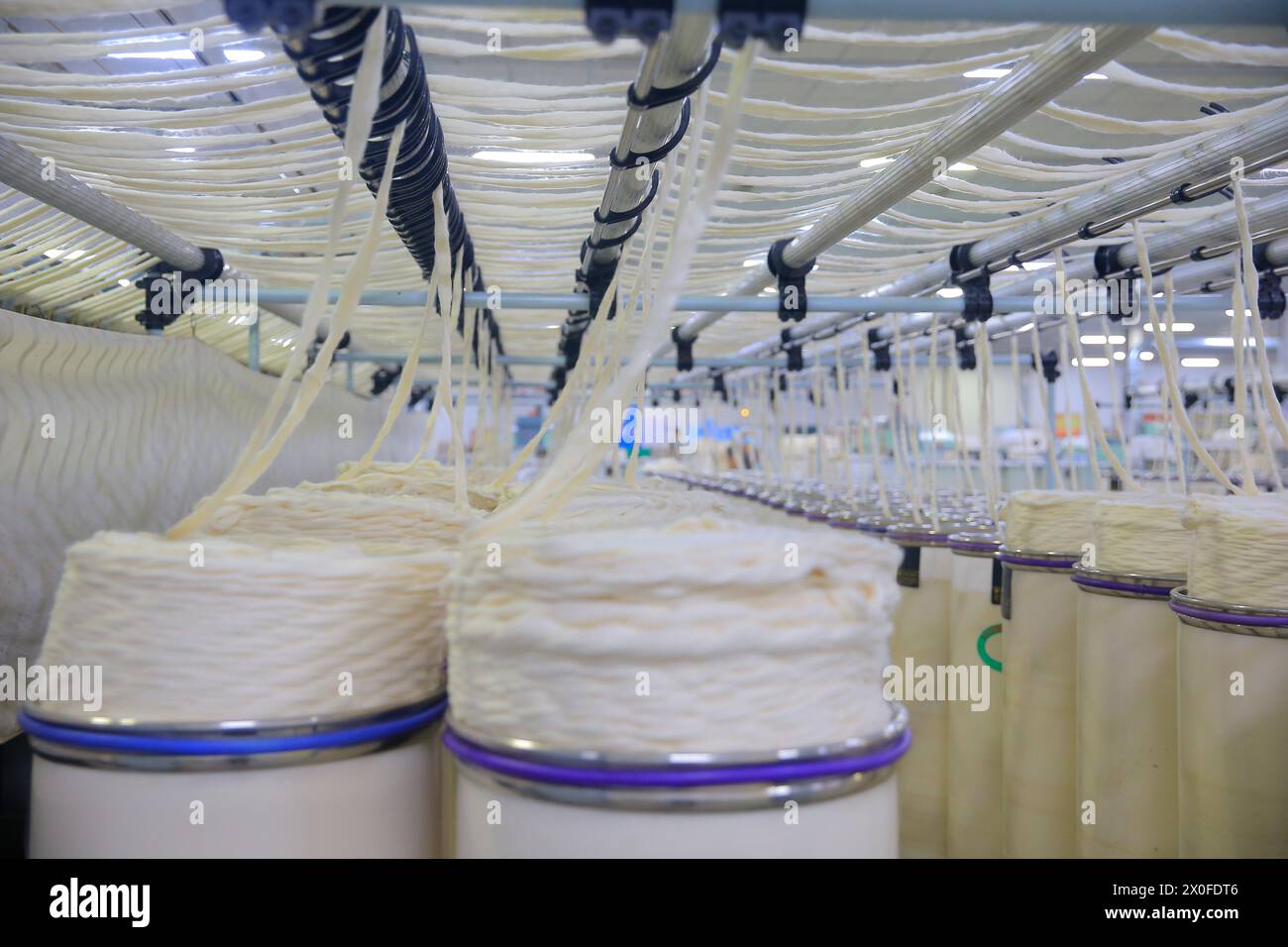 rotating machinery industrial factory automation production line Stock ...