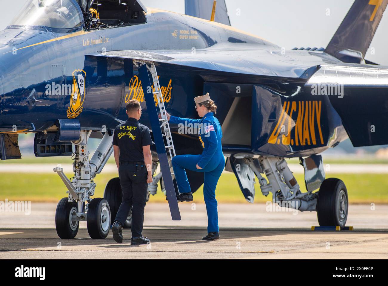 April 07, 2024: U. S. Navy Flight Demonstration Squadron Blue Angels ...
