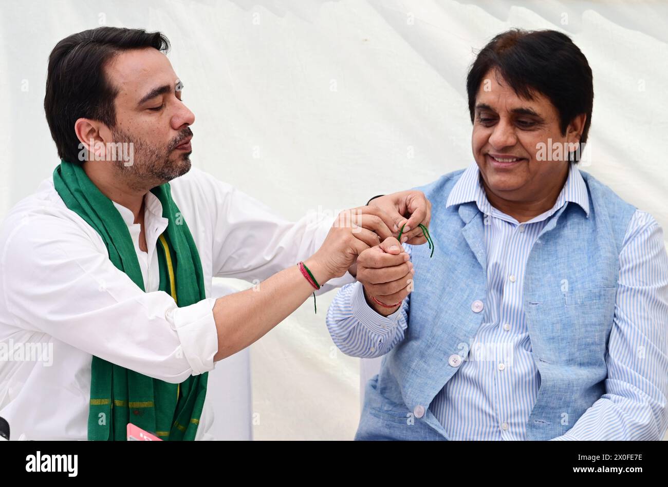 New Delhi, India. 11th Apr, 2024. NEW DELHI, INDIA - APRIL 11: Malook ...