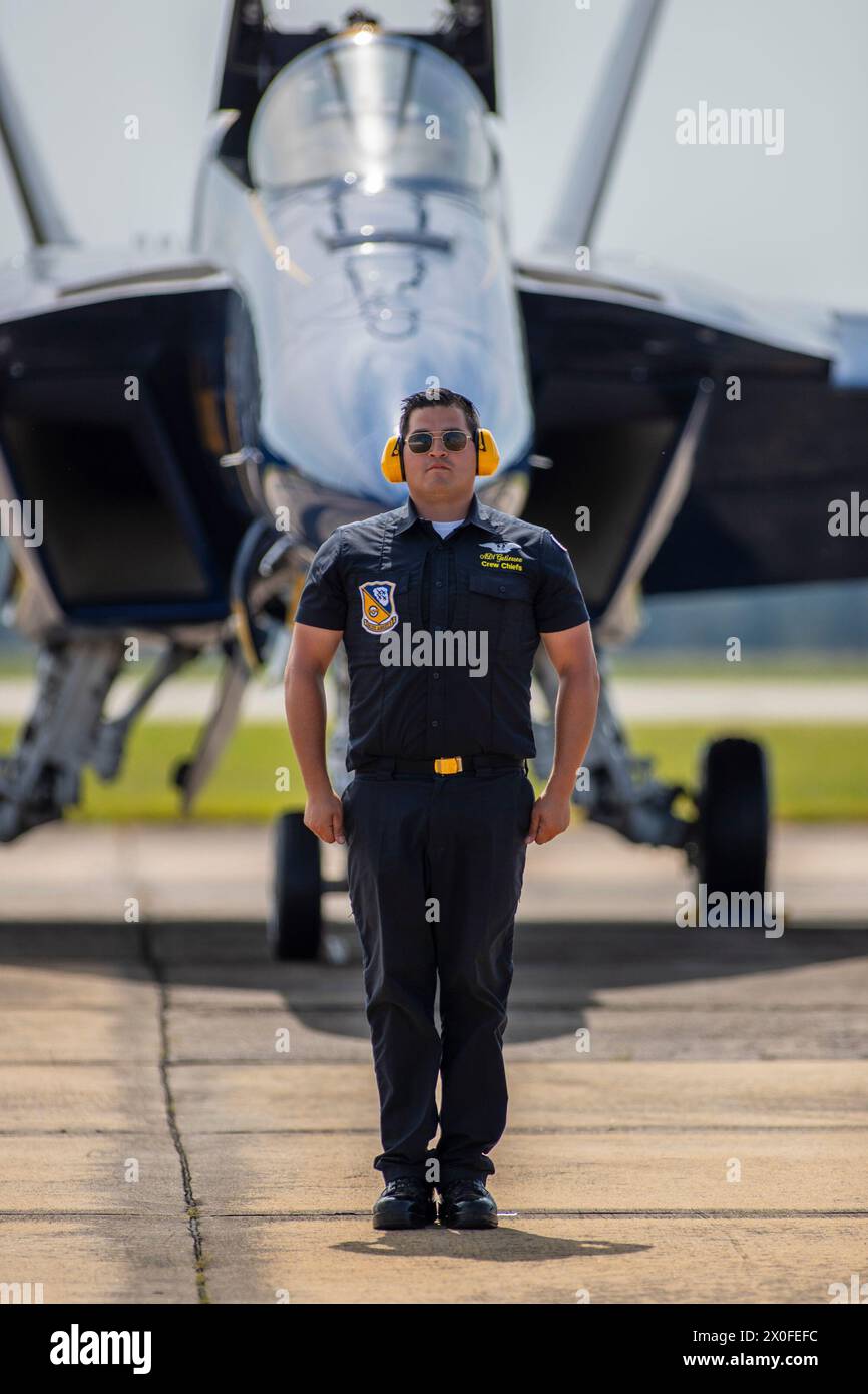 April 07, 2024: U. S. Navy Flight Demonstration Squadron Blue Angels ...
