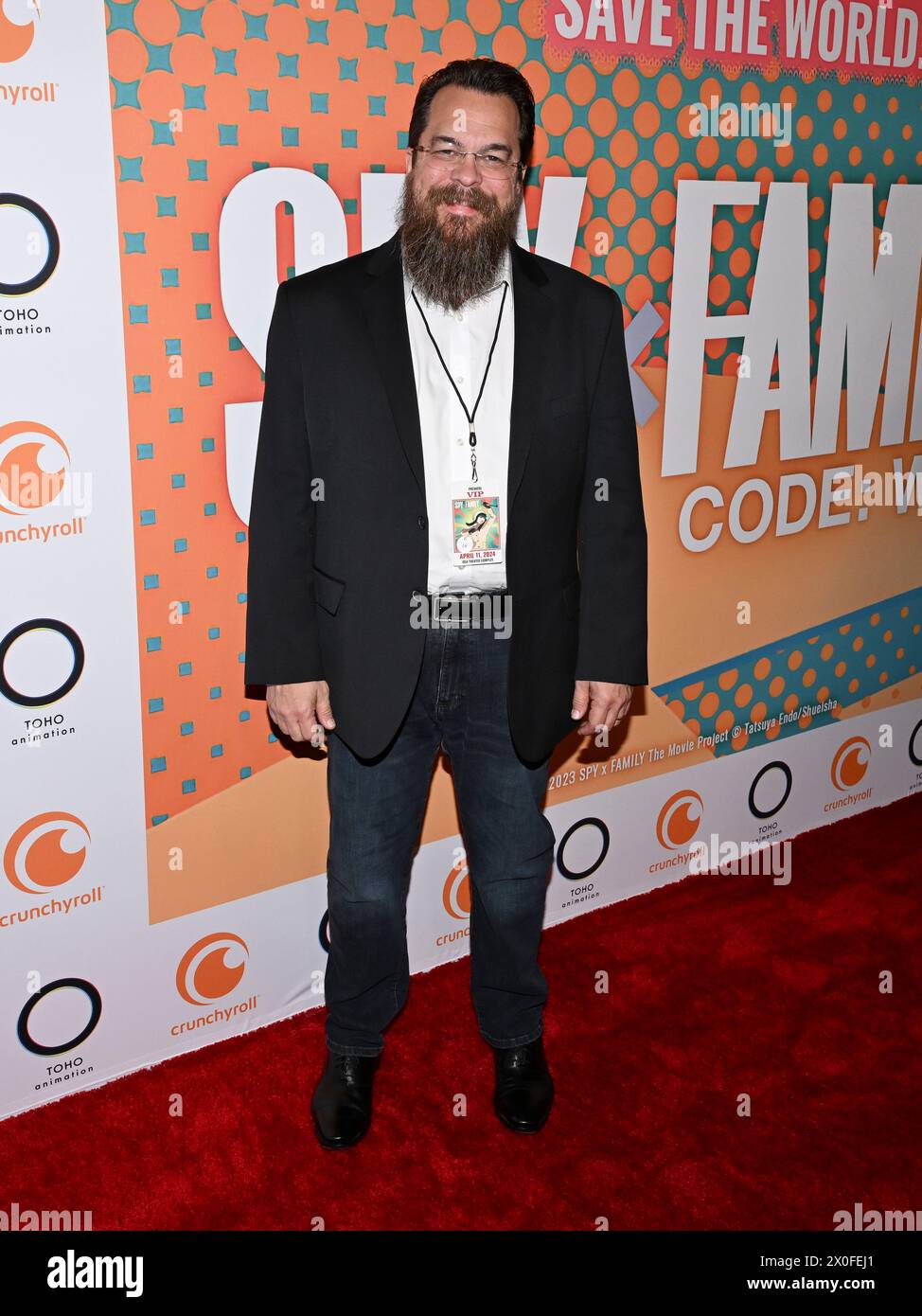 April 11, 2024, West Hollywood, California, U.S.: Mitchel Berger ...