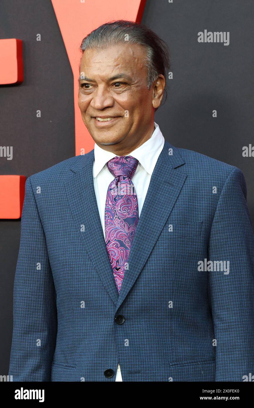 LOS ANGELES - APR 4: Vipin Sharma at the Monkey Man Los Angelesw ...