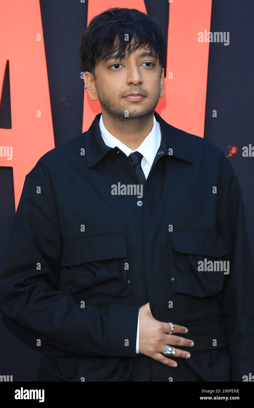 LOS ANGELES - APR 4: Nik Dodani at the Monkey Man Los Angelesw Premiere ...