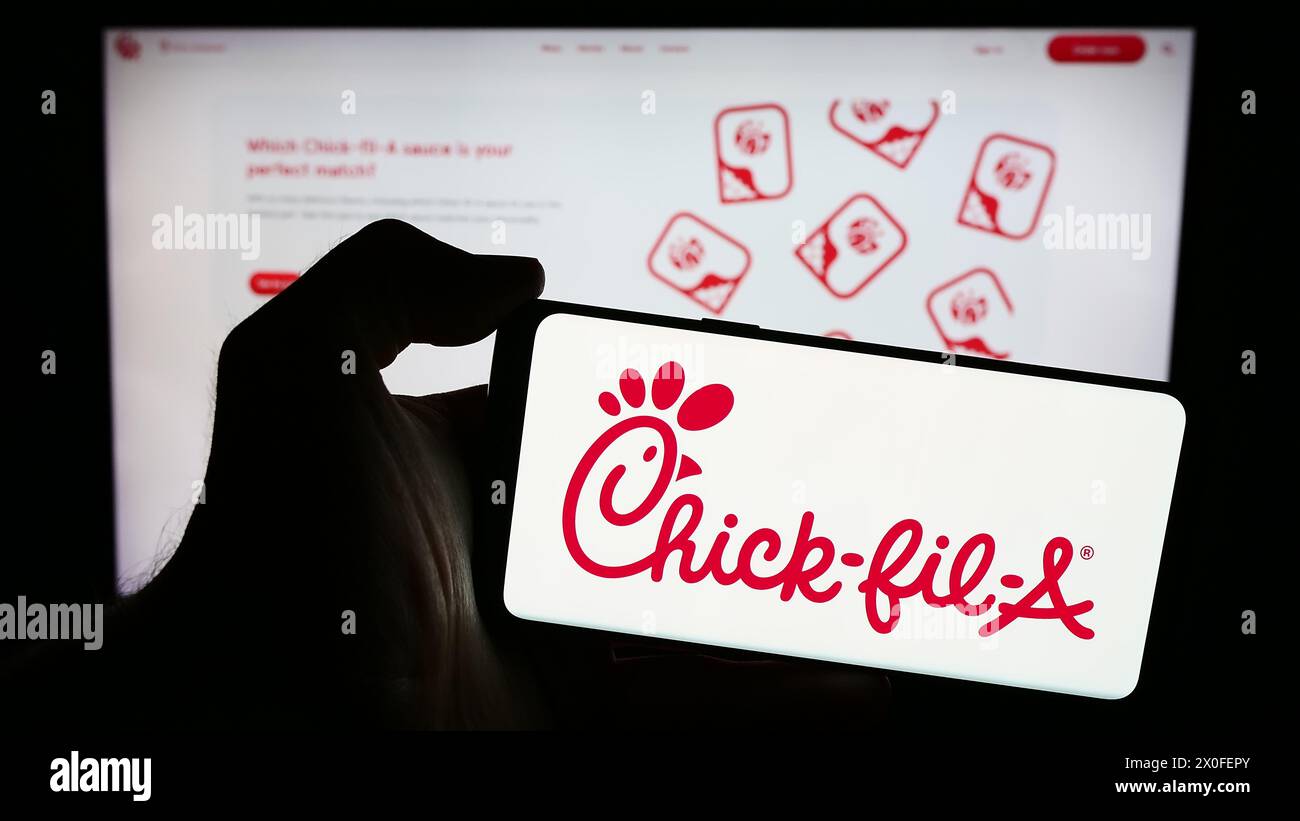 Chick fil a logo hi-res stock photography and images - Alamy