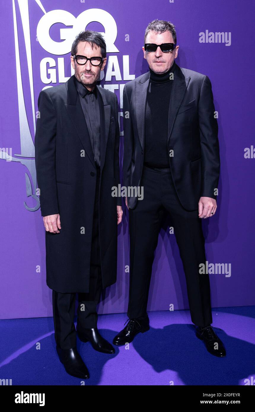 New York, USA. 11th Apr, 2024. Trent Reznor and Atticus Ross attend Second Annual GQ Global ...