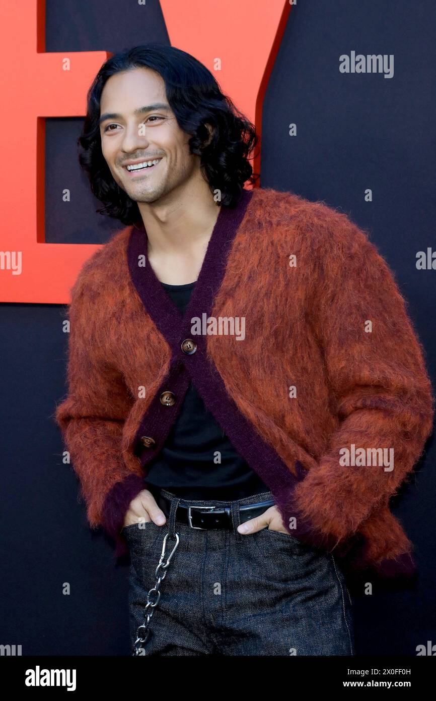 LOS ANGELES - APR 4: Brandon Perea at the Monkey Man Los Angelesw ...