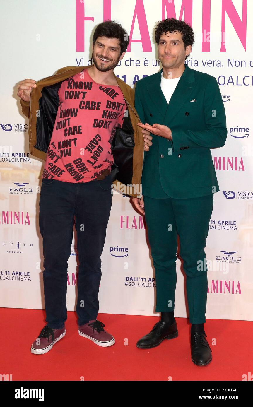 Claudio Colica und Fabrizio Colica bei der Premiere des Kinofilms ...